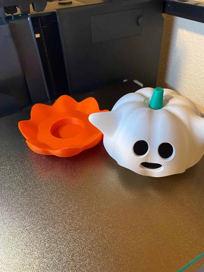 3d Printed Ghost Jack O’lantern - Etsy