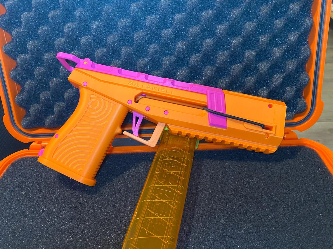 Satakieli Elastic String Powered Foam Dart Blaster Parts Kit by ...