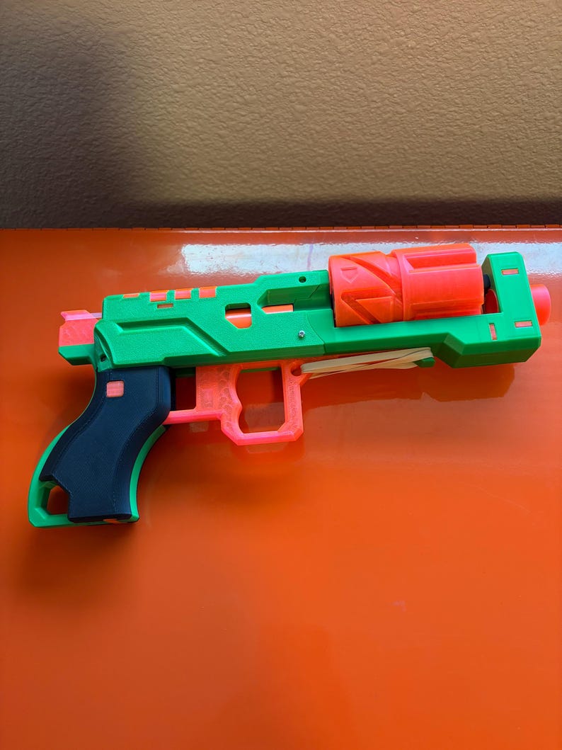 X-shot Micro 2.0 Reshell 3 (revolver) by Domochevsky of Genco Megawerks ...