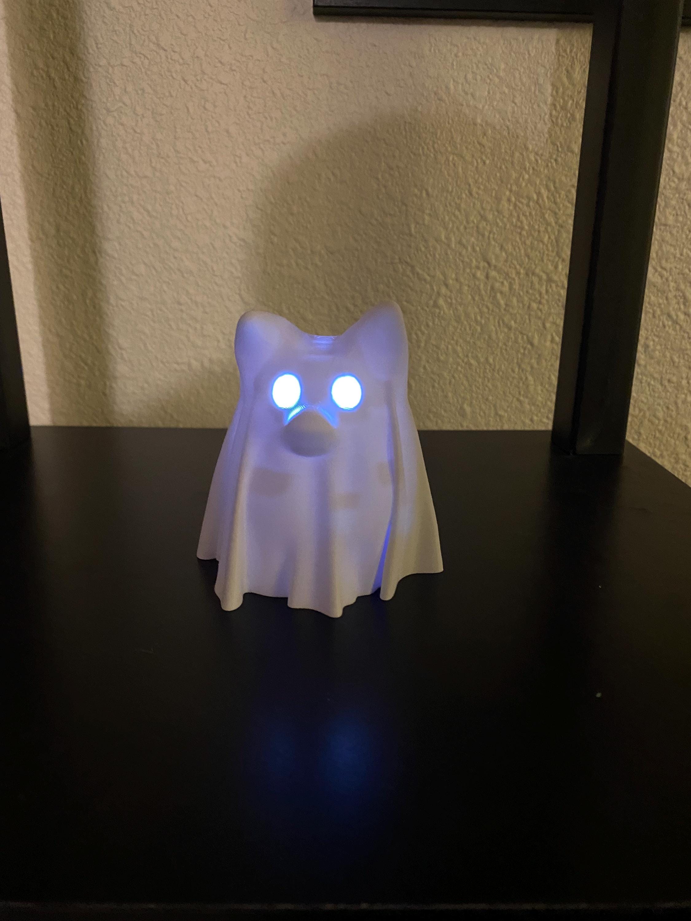 3d Printed Ghost Dog (light Up!) - Etsy
