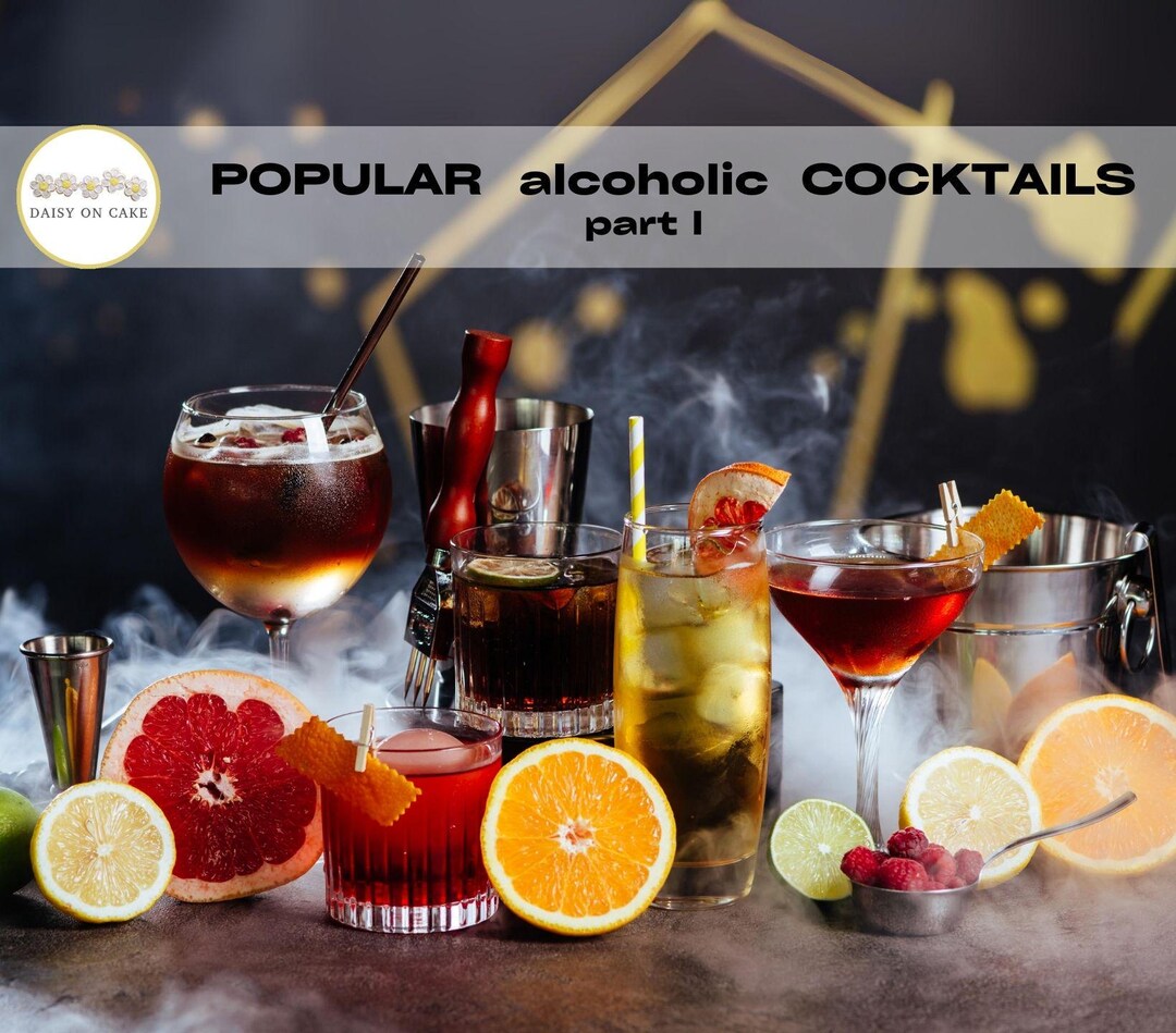 Alcoholic Cocktails: Exclusive Recipes for Parties, Home Bars, and ...