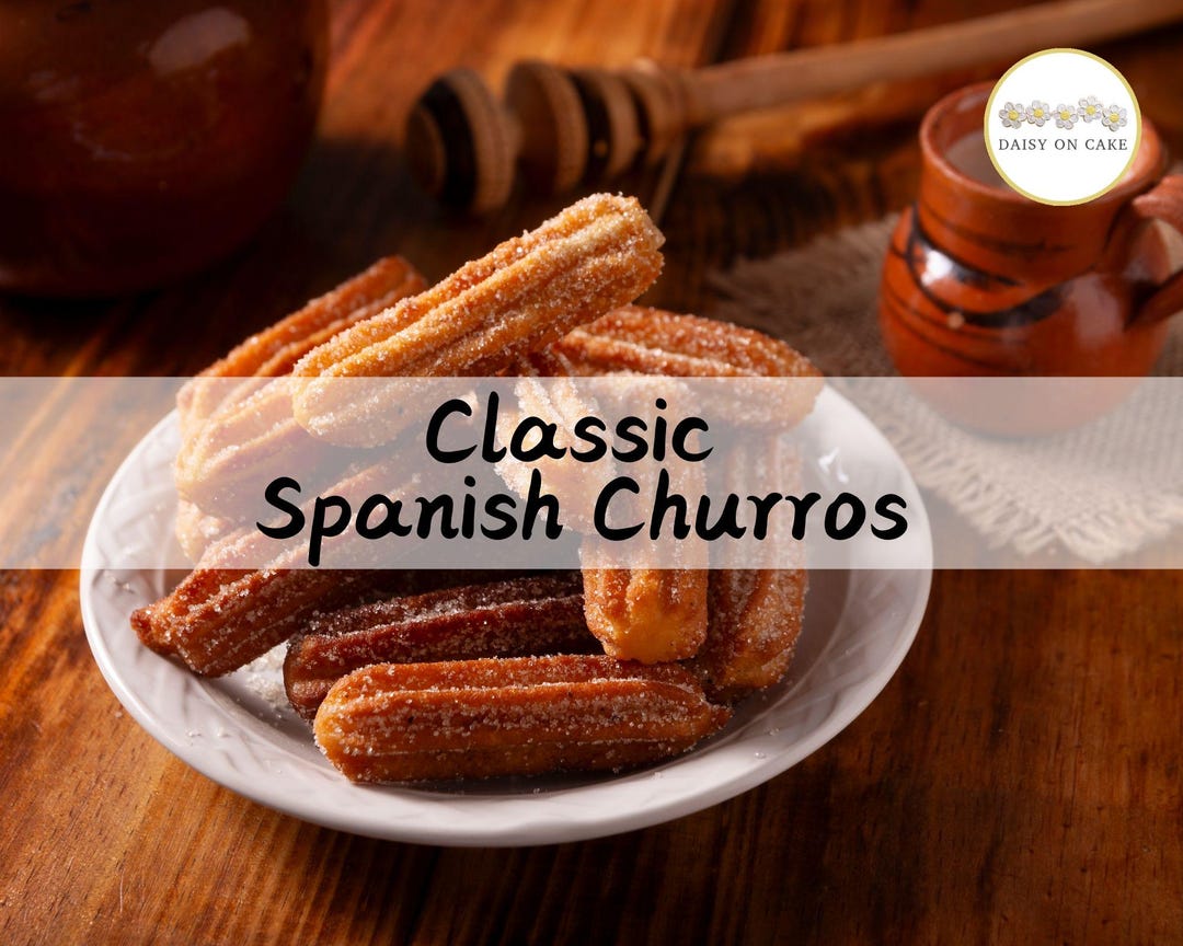 Churros — a Traditional Spanish Dessert With a Crispy Crust and a Soft ...