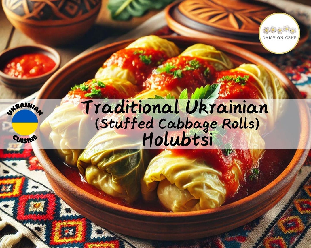 Ukrainian Holubtsi With Rice, Meat, and Vegetables – Traditional ...