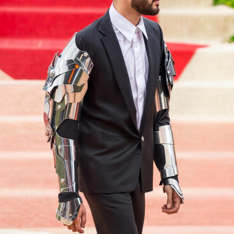 Cyberpunk Armored Arm - Etsy