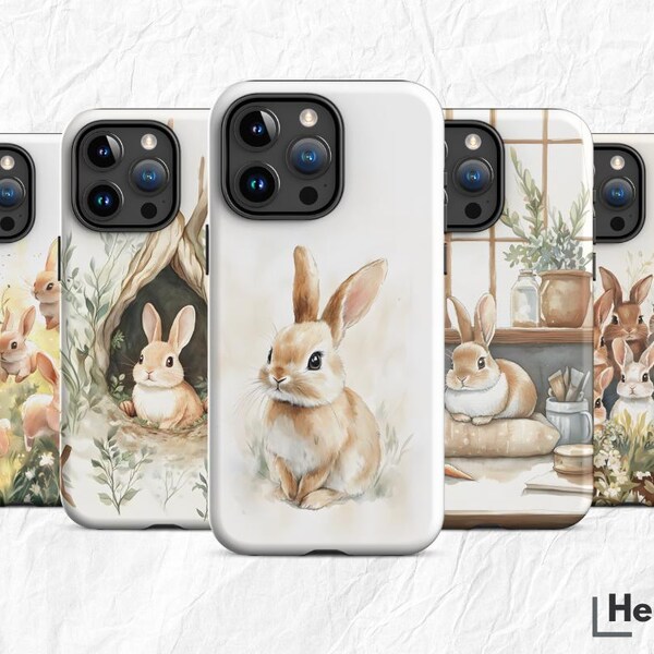 Bunny iPhone Case - Etsy