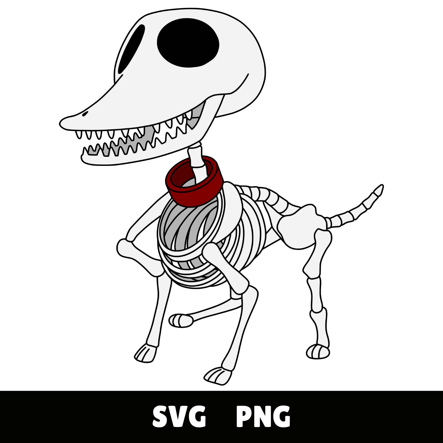 Scraps SVG PNG Corpse Bride Dog Halloween Craft Cricut Cut File, Goody ...