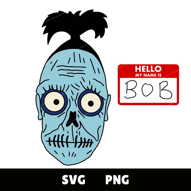 Tim Burton Blue Character - Etsy