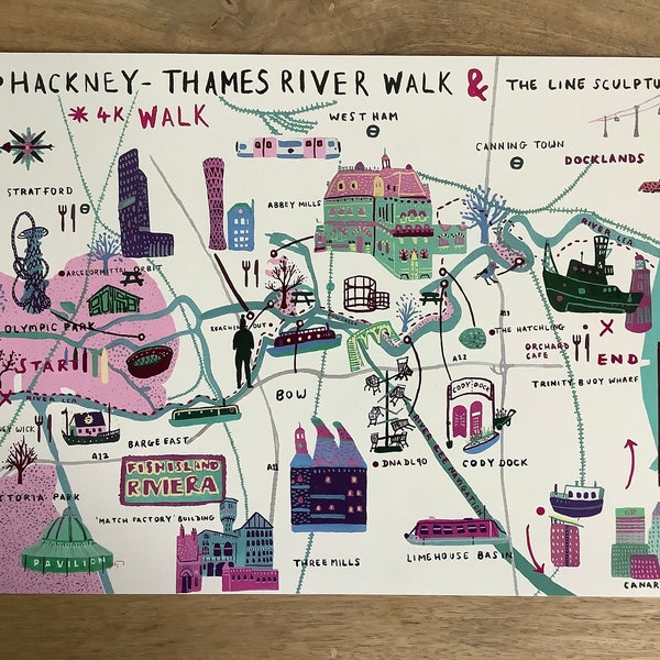 Hackney Wick Art - Etsy UK