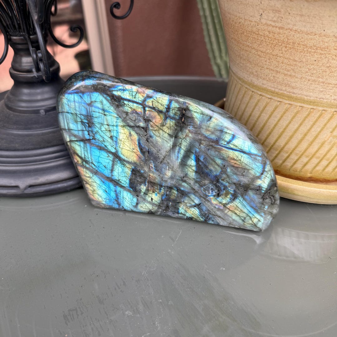 Handpicked and Curated Blue Flash Labradorite Freeform Stone - Etsy
