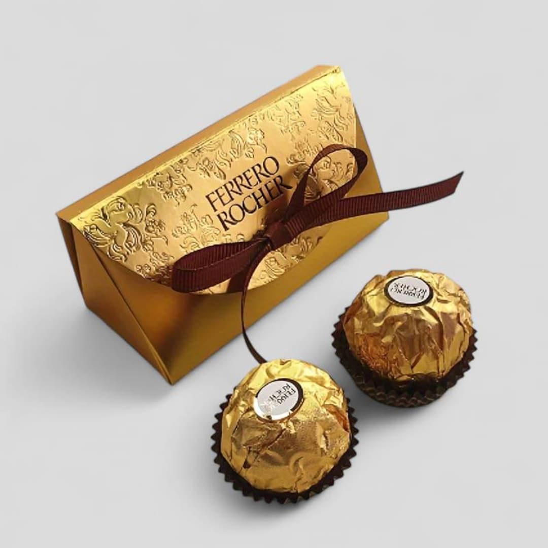 100 Pieces FERRERO ROCHER Candy Favour Boxes Wedding Favor Bridal ...