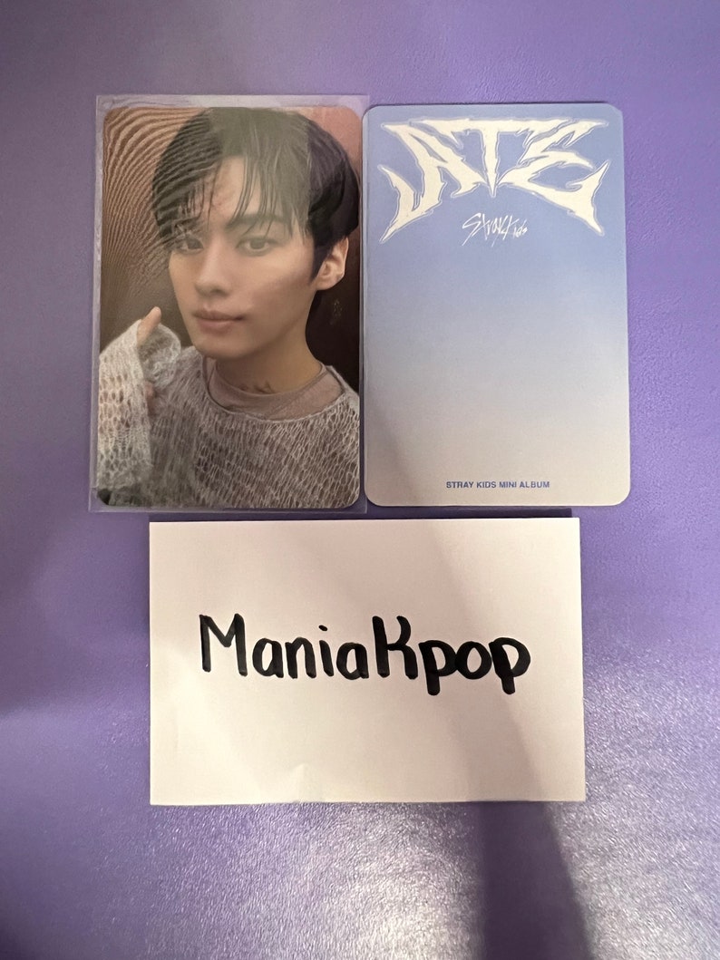 Official Lee Know Photocards - Etsy