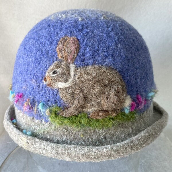Needle Felted Bunny - Etsy