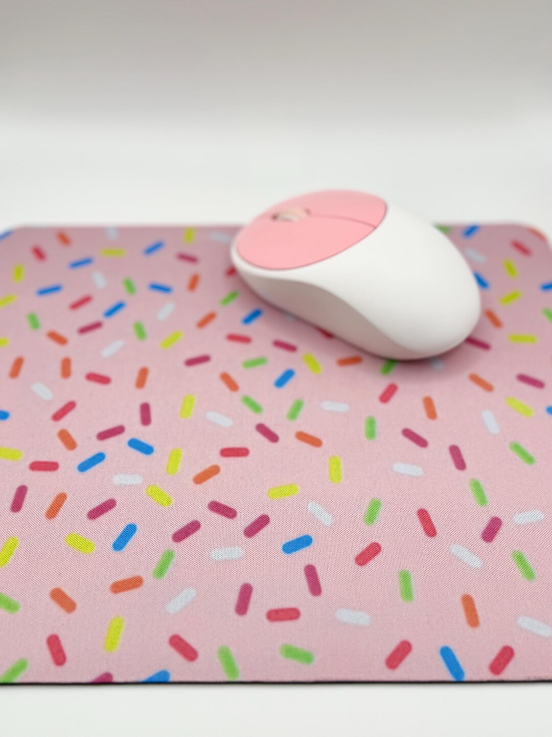 Pink Sprinkle Mouse Pad - Etsy