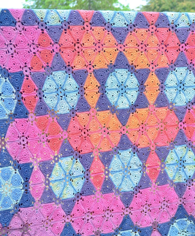 Supernova Crochet Blanket PDF CROCHET PATTERN - Etsy