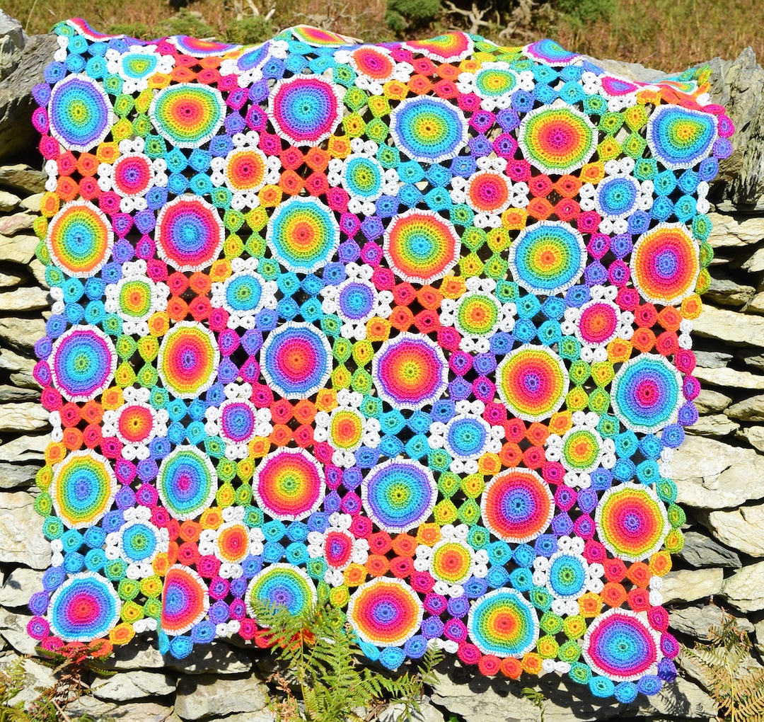 Windmills - Crochet Blanket - PDF Crochet Pattern - Etsy