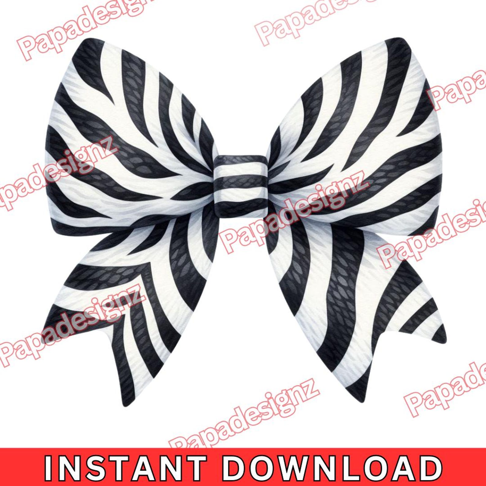 Zebra Bow Png Cute Zebra Print Coquette PNG Zebra Ribbon Transparent ...