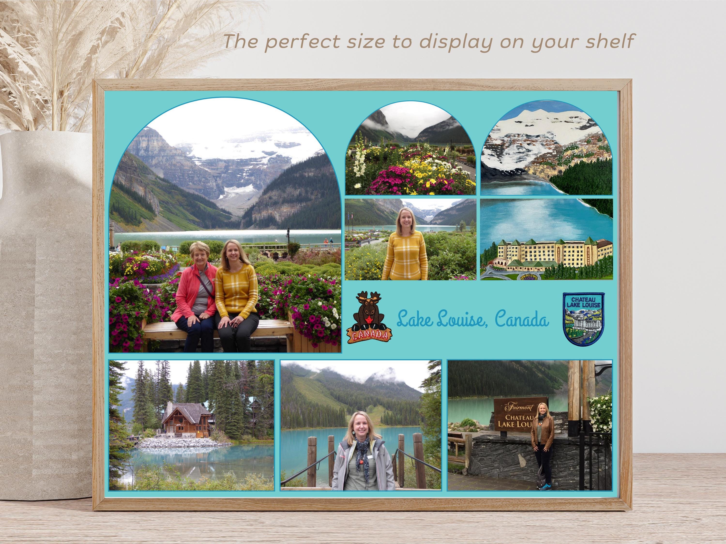 Travel Photo Collage Canva Template | Family Vacation Photo Collage ...