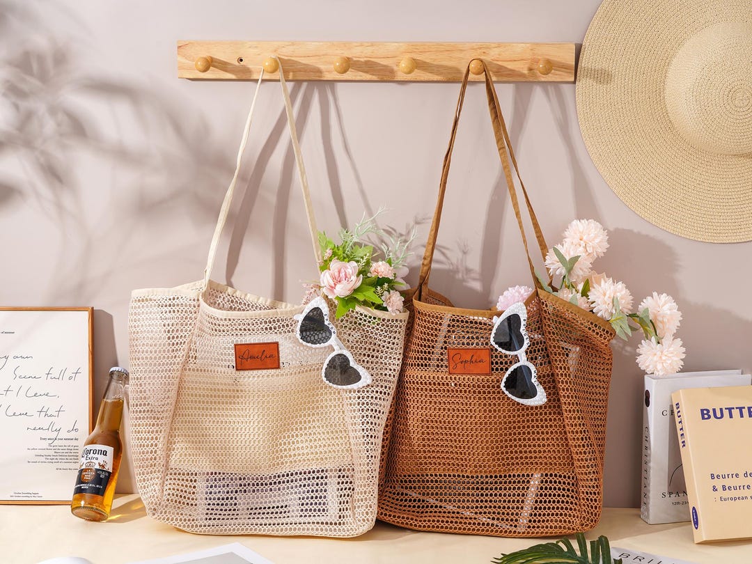 Personalized Beach Bag: Bridesmaid Gifts, Custom Girls Trip Bags ...