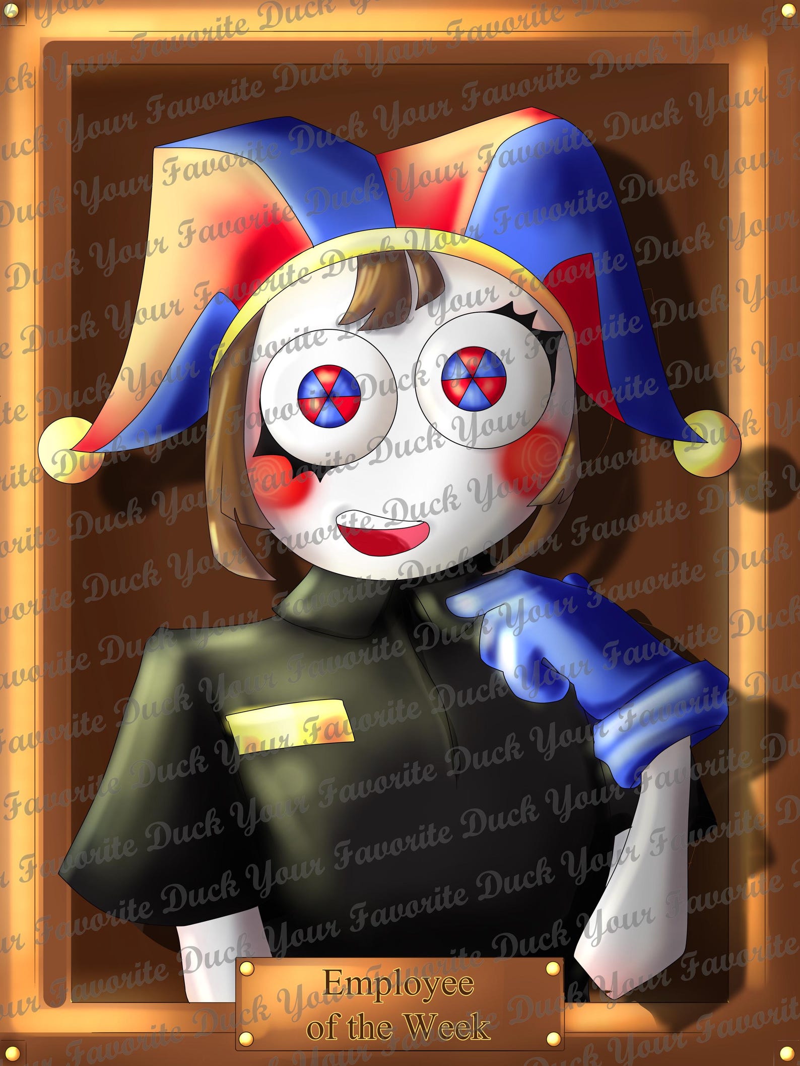 Set of 5 of the Amazing Digital Circus Characters Glossy Prints Set of ...