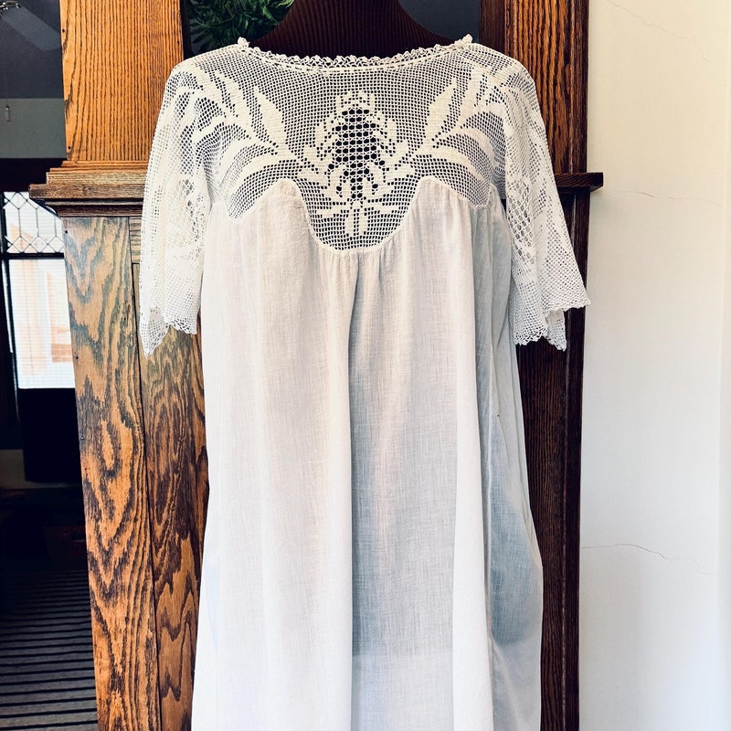 Crochet Nightgown - Etsy