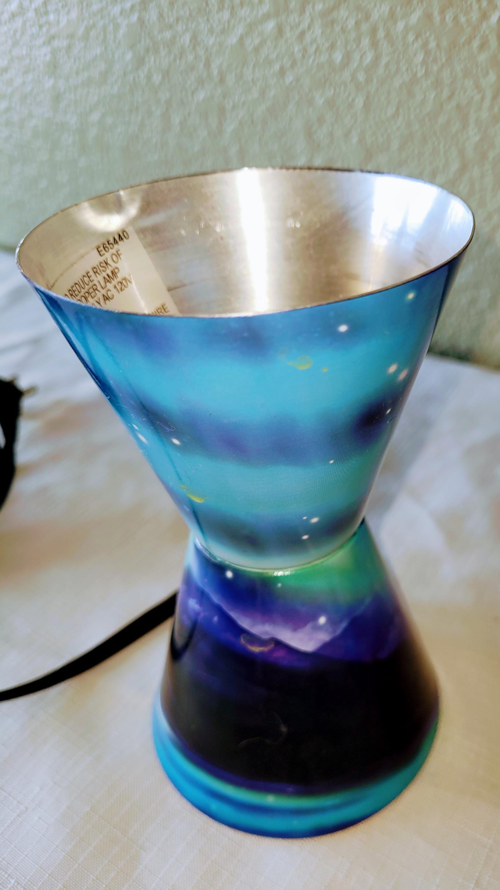 Y2K Lava Lamp, Northern Lights Glitter - Etsy