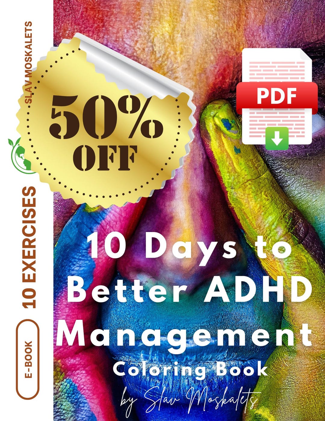 Adhd Planner Adhd Coloring Book Printable Adhd Help Management Tips ...