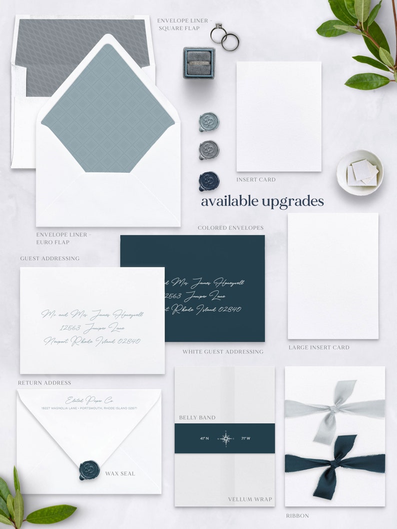 Block Island Wedding Invitation Block Island Wedding Invite | Etsy