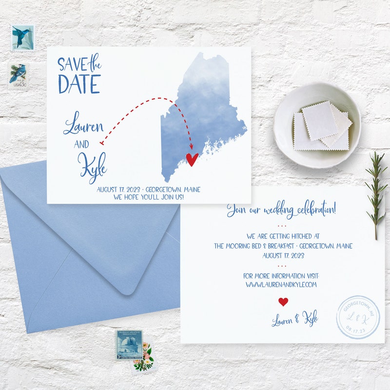 State Save the Date - Etsy