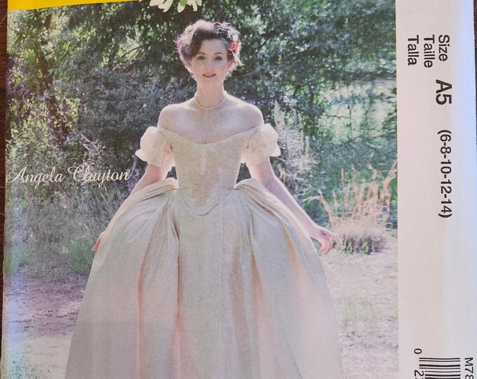 Mccalls M7885 Misses Historical Costume | Boned, Lined Bodice ...