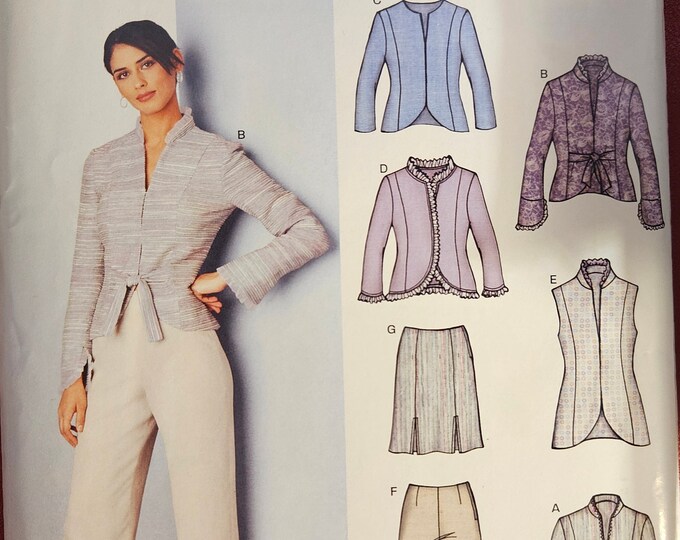 New Look 6245 Misses Career Separates | Woven Jacket W/length & Sleeve ...