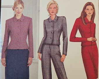 Butterick 6828 Misses/miss Petite Suit Separates | Jacket & Pants ...
