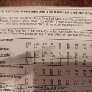 Simplicity 9868 Misses Asian Inspired Cheongsam Tops, Sleeve & Length ...