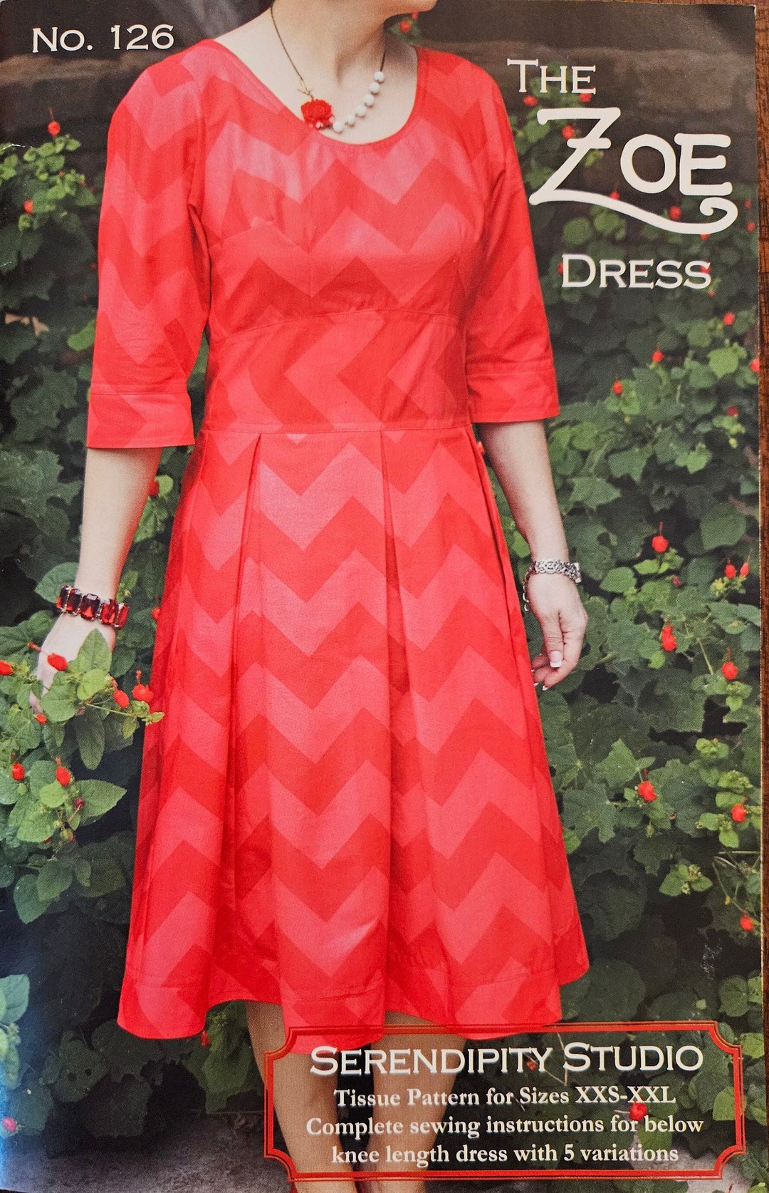 Serendipity Studio 126 "zoe" Dress | Full Deeply Pleated Skirt, Pleated ...