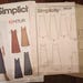 Simplicity 9830 Misses Pullover Jumper Length & Neckline Options ...