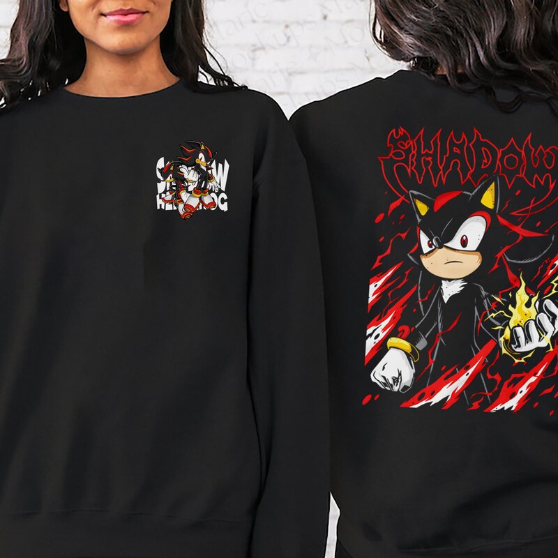 Shadow the Hedgehog Shirt - Etsy