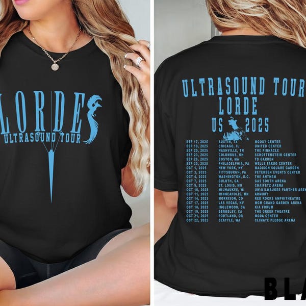 Lorde Merch at Tour - Etsy