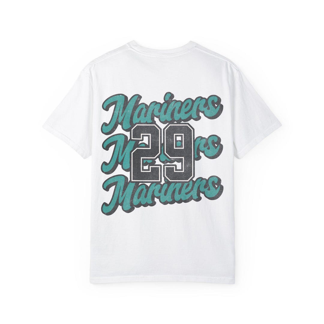 Vintage Mariners T-shirt, Personalized Baseball Shirt, Retro Style Tee ...