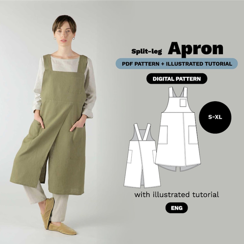 Pinafore Apron - Etsy