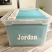 School Box Name Decal ONLY - Etsy