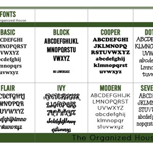 School Box Name Decal ONLY - Etsy