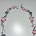Y2k Princess Pink and Silver Beaded Necklace |handmade Cute Jewelry - Etsy