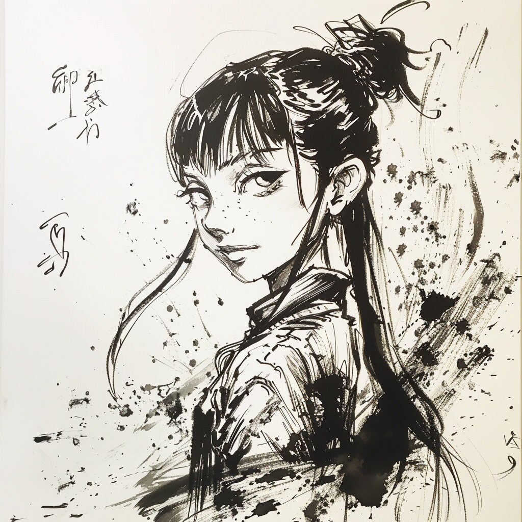 Anime, Aigenerated, Digital Print, Printable Art - Etsy