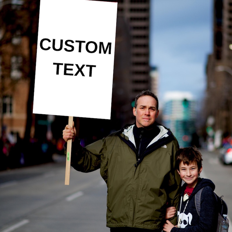 Custom Protest Sign, Custom Trump Protest Sign, Anti Republican Protest ...