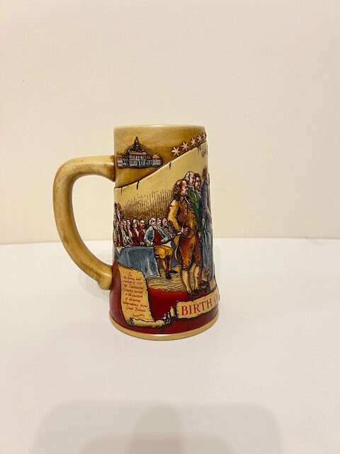 Pair of Rare Miller Birth of a Nation 1775 + 1776 Beer Mugs - Etsy