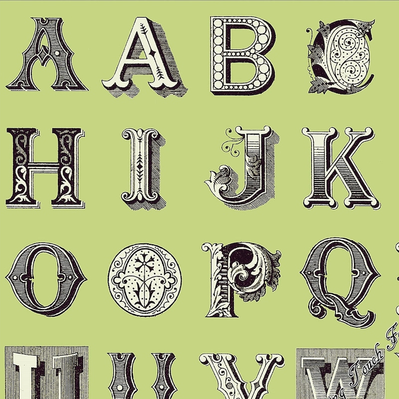 Ornate Letters - Etsy
