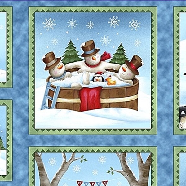 Christmas Fabric Panels - Etsy
