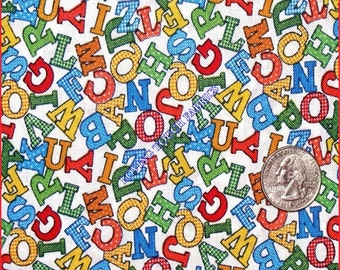 Fabric alphabet letters | Etsy