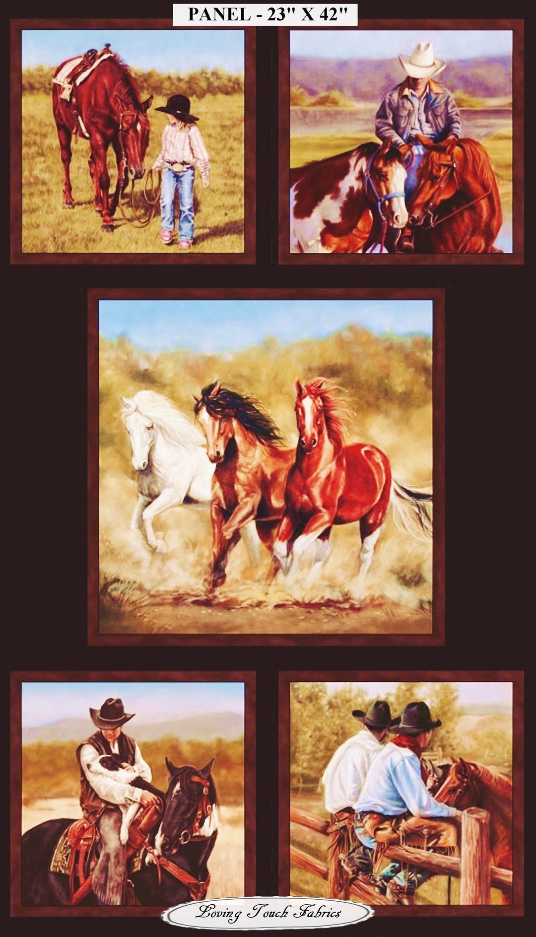 Elizabeth's Studio, Happy Trails, 6800, Shultz, Western, Horses, Scenes ...