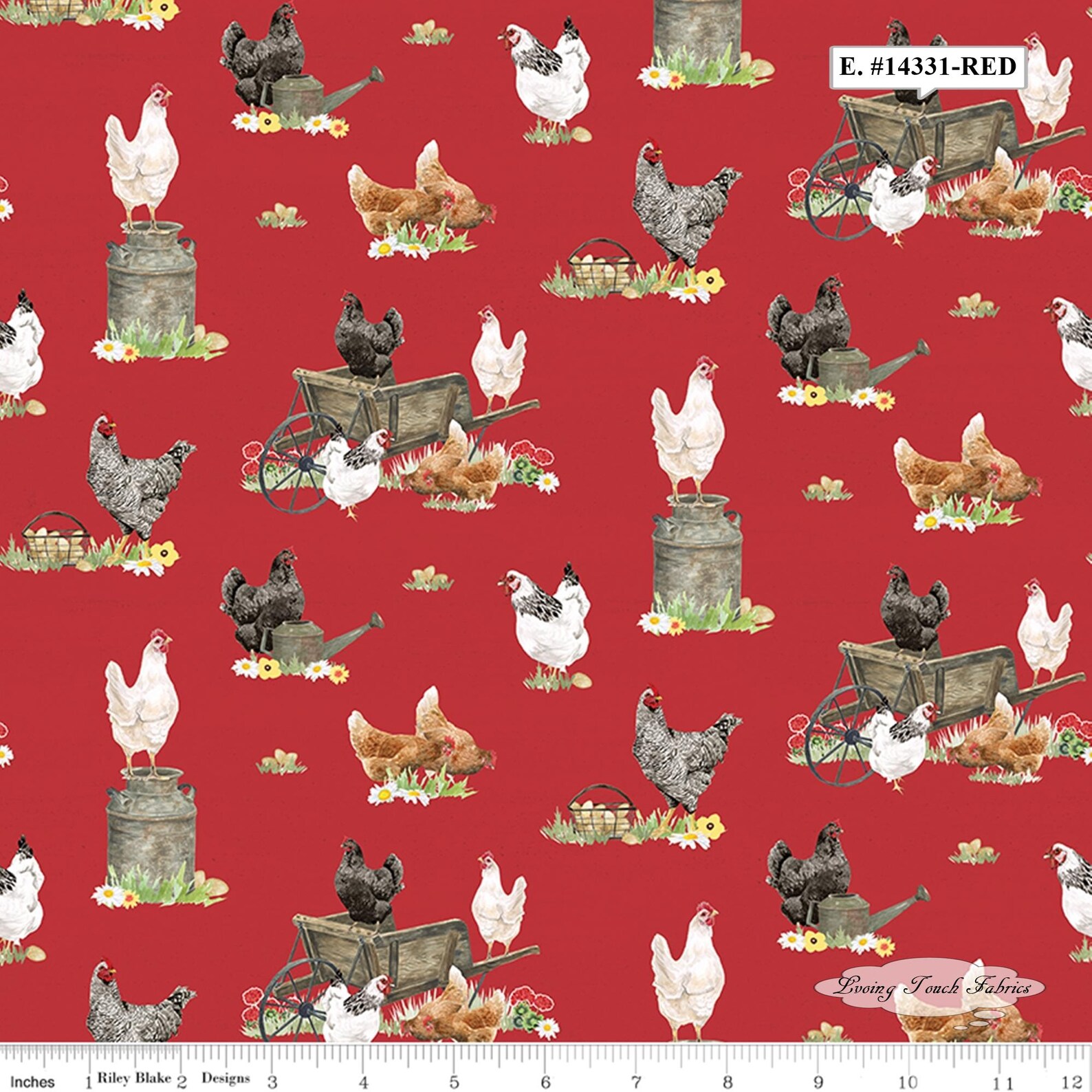 Spring Barn Quilts, Riley Blake, Tara Reed, Barns, Farm Animals ...