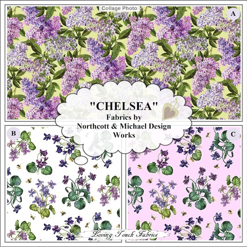 African Lilac Fabric - Etsy